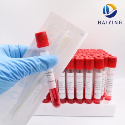 China 10ml Blood Sample Collection Bottles Virus Flu Test for sale