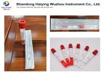 China 4ml/5ml/10ml PET Blood Sample Collection Tubes Sterile Eco Friendly for sale