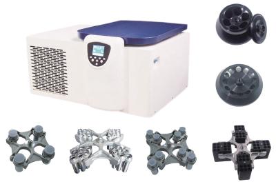 China Refrigerated Desktop Low Speed Centrifuge Maximum Capacity 4×500ml for sale