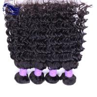 China Remy Virgin Peruvian Hair Extensions / Peruvian Body Wave Hair Bundles for sale