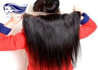 China Unprocessed Virgin Lace Frontal Closure With Baby Hair Double Drawn for sale