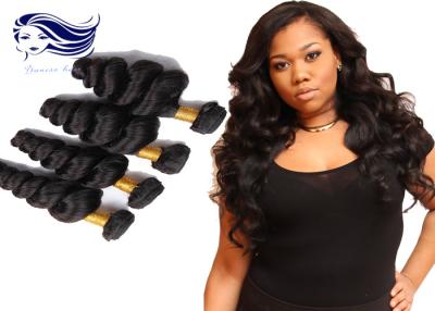 China Thick Virgin Brazilian Hair Extensions Double Drawn Brazilian Human for sale