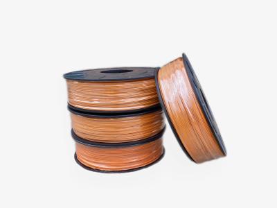 China 500M Orange Copper Coil Dia 0.45mm Connection Wire Electronic Ignition System Firework for sale