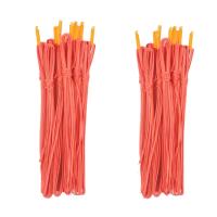 China CE Certified 2m Red Yellow Dual Cap Igniter Pyrotechnics High Reliability Remote Control Electric Match for Celebrations Events for sale