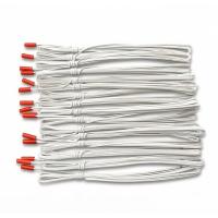 China 30cm High Quality White Wire Red Cap CE Certified Remote Control Copper String Electric Match for Large-Scale Fireworks Displays for sale