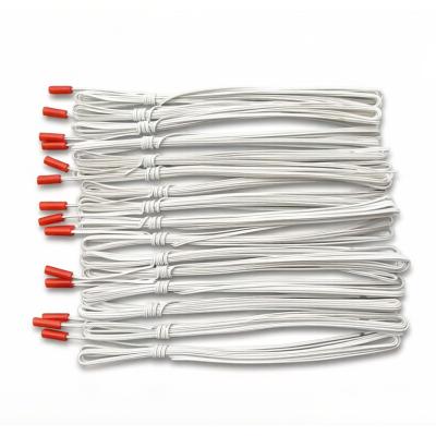 China 30cm High Quality White Wire Red Cap CE Certified Remote Control Copper String Electric Match for Large-Scale Fireworks Displays for sale