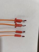 China Replaceable General Cap T-Cap Electronic Igniter Orange Plastics / Copper String 1.5m for sale