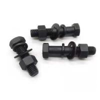 China Grade 8.8 High Strength Stainless Steel Bolts and Nuts with Washer - M5 to M20 Size Range - DIN/ANSI Standards for sale