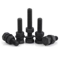 China Grade 8.8 High Strength Stainless Steel Bolts and Nuts with Washer - M5 to M20 Size Range - DIN/ANSI Standards for sale