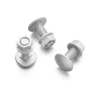 China Carriage Bolts DIN603 Round Head Square Neck Bolt With Flange Nuts Bolt for sale