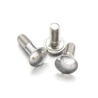China Carriage Bolts DIN603 Round Head Square Neck Bolt With Flange Nuts Bolt for sale