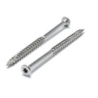 China Countersunk Head Stainless Steel Self Tapping Screws Zinc Plated for sale