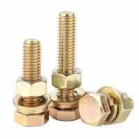 China 304 Stainless Steel Hex Washer Head Bolt M2-M16 2-150mm Length Passivated Finish for sale