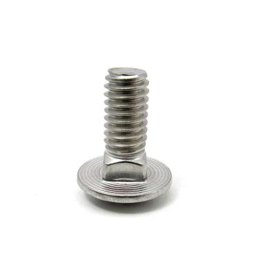 China ANSI B18.51 Stainless Steel Carriage Bolt M5-M12 Round Head Square Neck Din 603 for sale