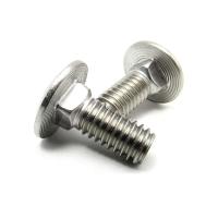 China ANSI B18.51 Stainless Steel Carriage Bolt M5-M12 Round Head Square Neck Din 603 for sale