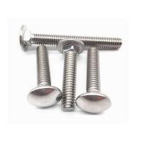 China ANSI B18.51 Stainless Steel Carriage Bolt M5-M12 Round Head Square Neck Din 603 for sale