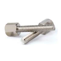 China Copper Nickel Plating Stainless Steel Flat Head Screws Hexagon Brass Bolt M3 for sale