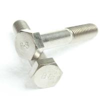 China DIN 931 Partially Threaded Hex Head Bolts Stainless Steel M4-M36 Grade 8.8 12.9 for sale
