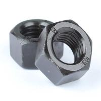 China ASTM A194 Heavy Hex Nuts Carbon Steel 45K Gr2H Black Oxide 1/2-13 to 3-1/2-8 for sale