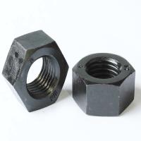 China ASTM A194 Heavy Hex Nuts Carbon Steel 45K Gr2H Black Oxide 1/2-13 to 3-1/2-8 for sale