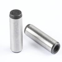China 50mm-300mm ISO 8735 Parallel Pins With Internal Thread Hardened Steel for sale