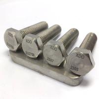 China DIN Duplex Stainless Steel 2205 2507 Hex Nut Bolt Screws Washers M5 to M100 for sale