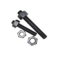 China ASTM A193 Gr B7 Stainless Steel Stud Bolt With 2h Heavy Hex Nut for sale