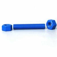 China Cold Galvanizing Hex Head Bolt And Nut Flat Washer ASTM A193 GR B7 ASTM A194 2H for sale