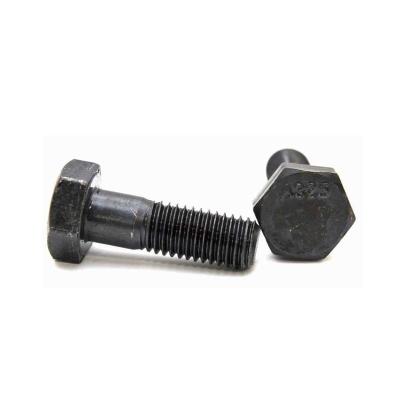 China Black Heavy Hex Structural Bolts ASTM F3125 Grade A325 Type 1 for sale