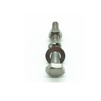 China ASTM A307 Stainless Steel Hex Head Bolts M5-M64 Grade 4.8-12.9 for Automotive and Machinery for sale