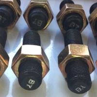 China ASTM F3125 Grade A325 Black Heavy Hex Structural Bolt 1/2 to 1-1/2 Inch High Strength Steel for sale