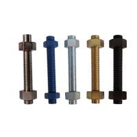 China ASTM A193 GR B7 UNC Stainless Steel Stud Bolt With A194 2H Nut OEM for sale