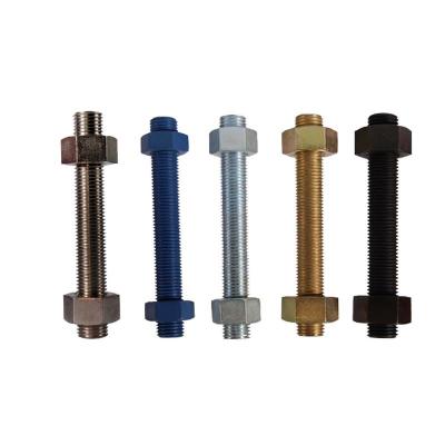 China ASTM A193 GR B7 UNC Stainless Steel Stud Bolt With A194 2H Nut OEM for sale