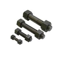 China ASTM A193 GR B7 UNC Stainless Steel Stud Bolt With A194 2H Nut OEM for sale