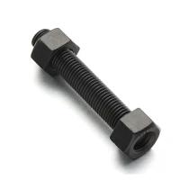 China ASTM F3125 Grade A325 Black Heavy Hex Structural Bolt 1/2 to 1-1/2 Inch High Strength Steel for sale