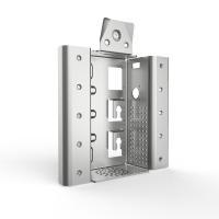China Custom Galvanized Precision Metal Stamping Parts ±0.01mm Tolerance 500 Piece MOQ for sale