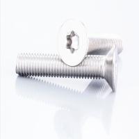 China Bozex 003912 Coarse Thread Stainless Steel Flat Head Screws Various Sizes DIN912 for sale