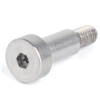 China Stainless Steel Hex Flange Shoulder Bolt Flat Head High Precision for sale