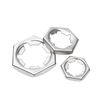 China Customized Stainless Steel Lock Nut M5-M27 Self-Locking for Heavy Industry & Mining Applications for sale
