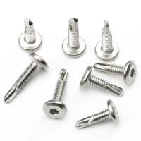 China Hex Socket Flat Head Self Drilling Screws Factory Price Stainless Steel With Tapping Screw for sale