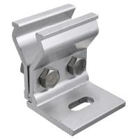 China Stainless Steel Metal Roof Solar Panel Mounting Clamps with 20-Year Warranty and Custom Sizing for PV Systems for sale