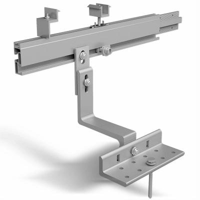 China Custom Solar Mounting Roof Hooks - Aluminum Alloy 0.7-1.0mm Thickness with 20-Year Warranty for PV Systems for sale