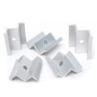 China Aluminium Solar Panel Mounting Clamps & Brackets - 0.7-1.0mm Thickness, 20 Year Warranty for PV Systems for sale