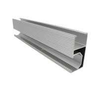 China Aluminum Alloy Solar Greenhouse Gutter 0.7-1.0mm Thickness with 20-25 Year Lifespan for Roof Mounting for sale