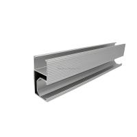 China Aluminum Alloy Solar Greenhouse Gutter 0.7-1.0mm Thickness with 20-25 Year Lifespan for Roof Mounting for sale