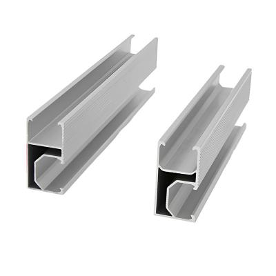 China Aluminum Alloy Solar Greenhouse Gutter 0.7-1.0mm Thickness with 20-25 Year Lifespan for Roof Mounting for sale
