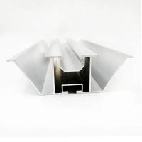 China Waterproof Aluminum Solar Mounting Rail with 0.7-1.0mm Thickness and 20-Year Warranty for Photovoltaic Systems for sale