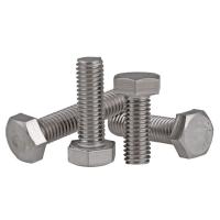 China M16 Stainless Steel Hex Head Bolts 2-150mm Length with ISO Certification for Industrial Machinery for sale