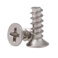 China M2 304 Stainless Steel Flat Head Blunt Self Tapping Screws - 4mm to 16mm Length, M2/M3/M4 Sizes for sale