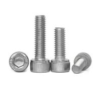China M4 304 Stainless Steel Socket Head Cap Screws 5-55mm Length with 7.22mm Head Diameter for sale